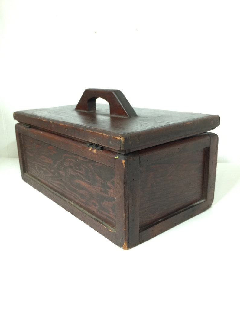 Vintage Wood Box Decorative Box Rustic Box Primitive Box | Etsy