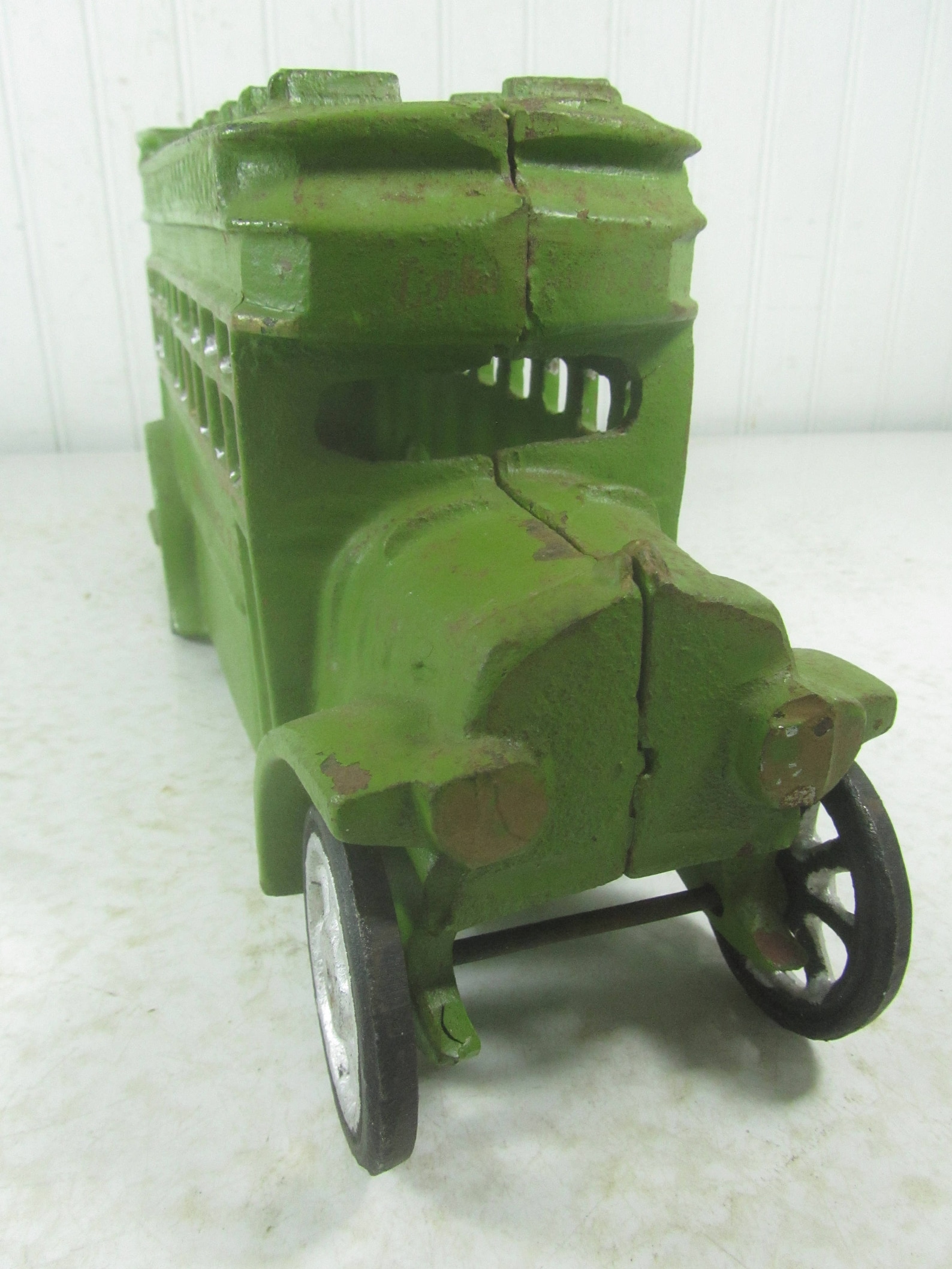 Cast Iron Bus Die Cast Toy Toy Bus Double Decker Bus Lake - Etsy