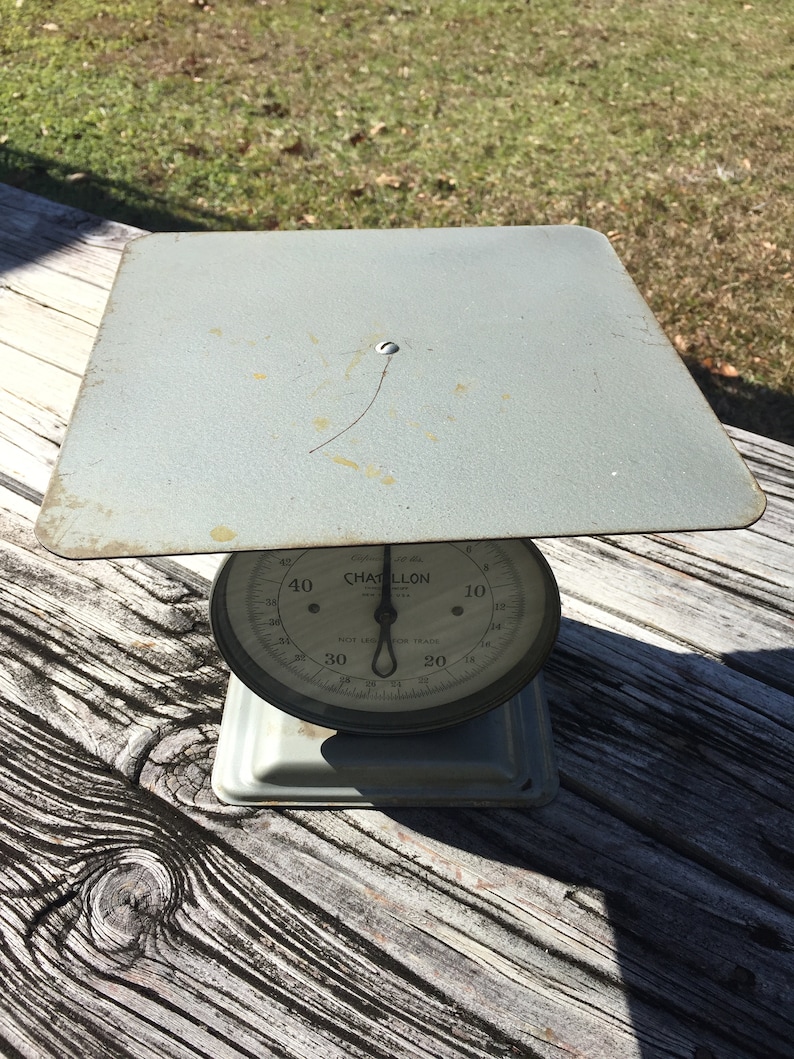 Vintage Scale Industrial Scale Spring Balance Chatillon - Etsy