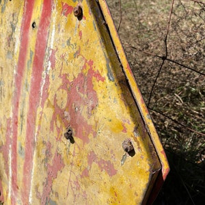 Stop Sign, Cat Eye Stop Sign, Metal Sign, Yellow Stop Sign, Man Cave ...