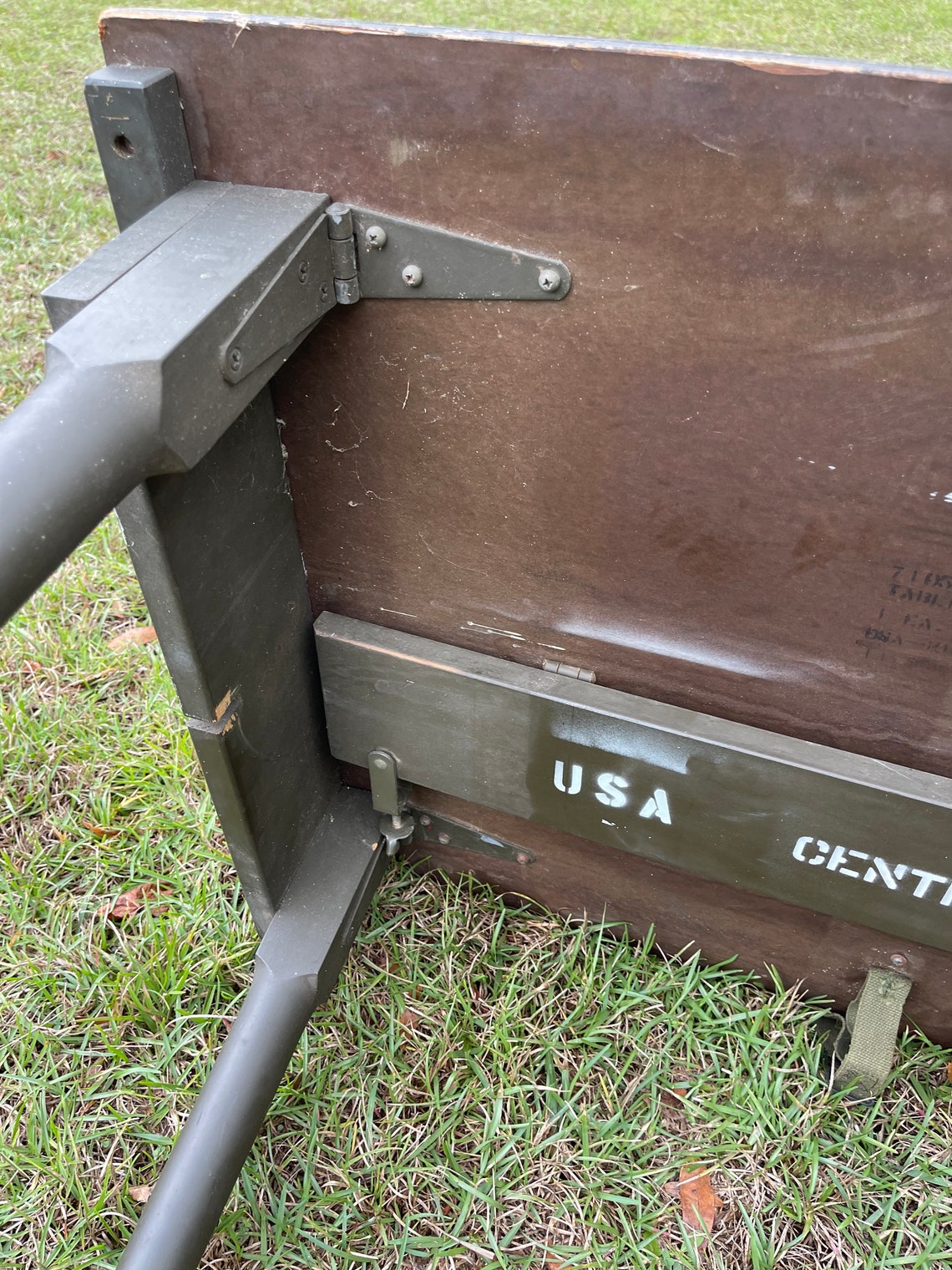 Military Table Folding Military Field Table USA Central - Etsy