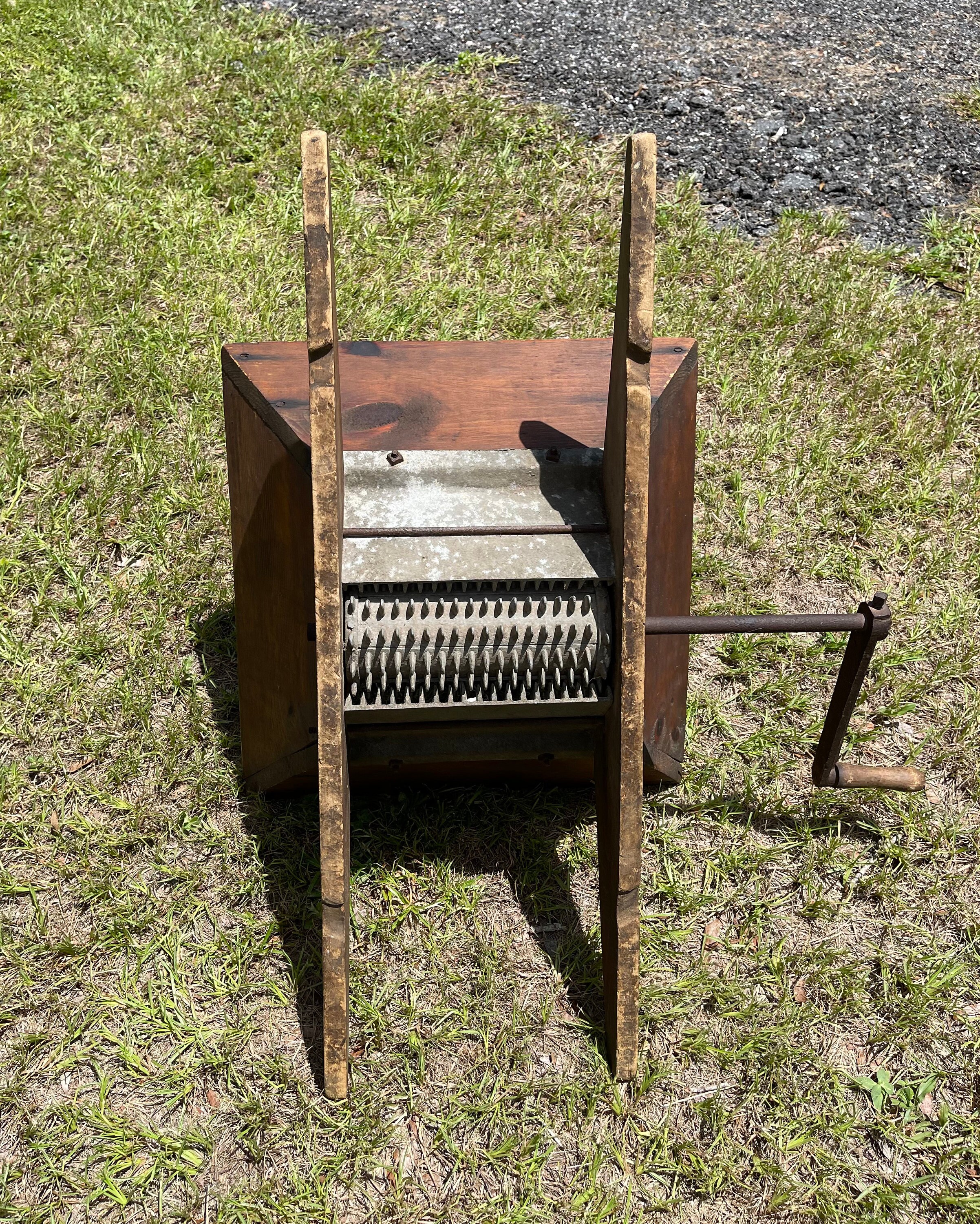Antique Grinder, Fruit Press, Grain Grinder, Grape Press, Farm Tool ...