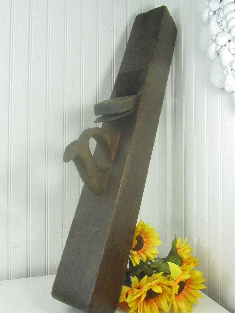 Antique Large Wood Plane Carpenters Tool Primitive Antique - Etsy