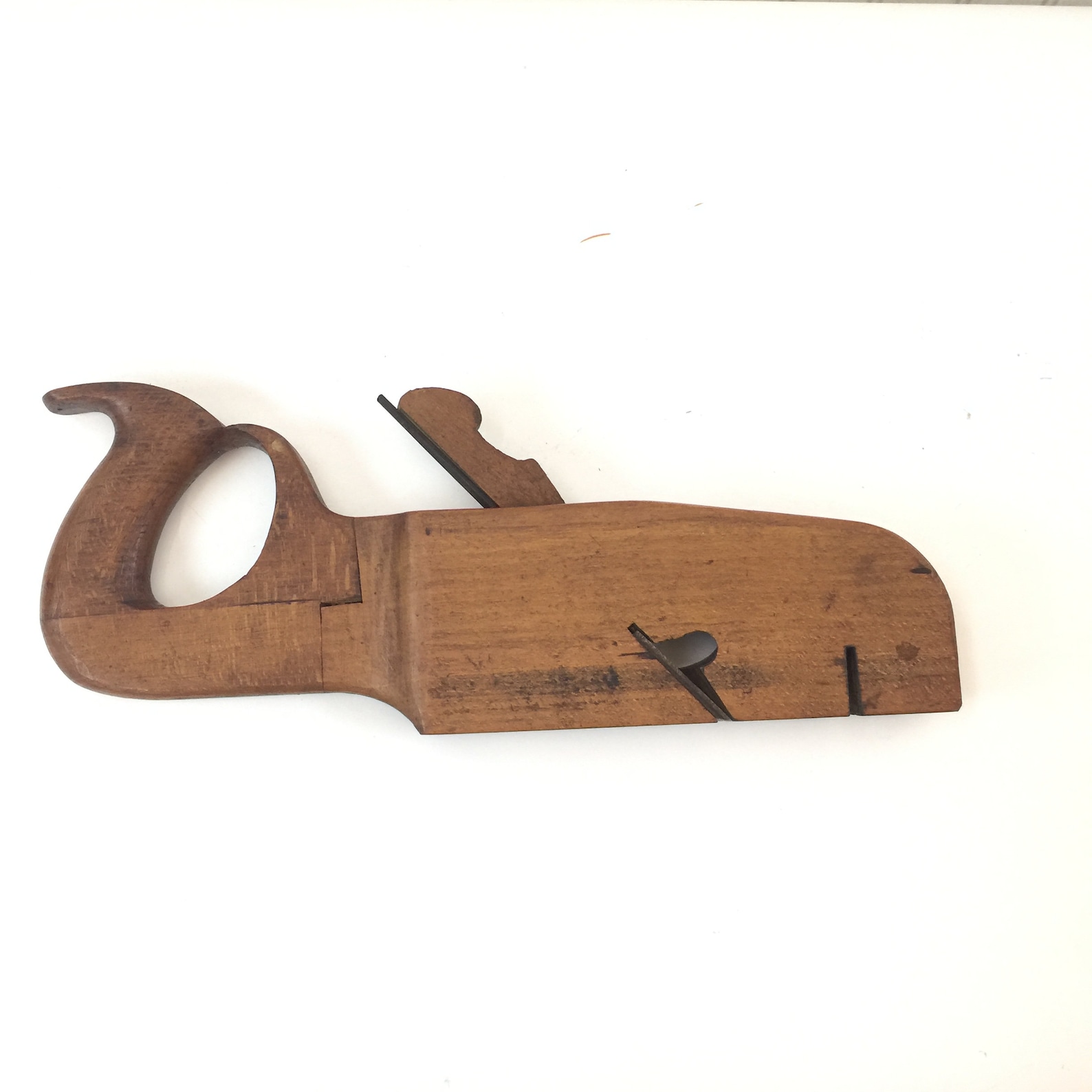 Antique Large Wood Plane Carpenters Tool Primitive Antique - Etsy