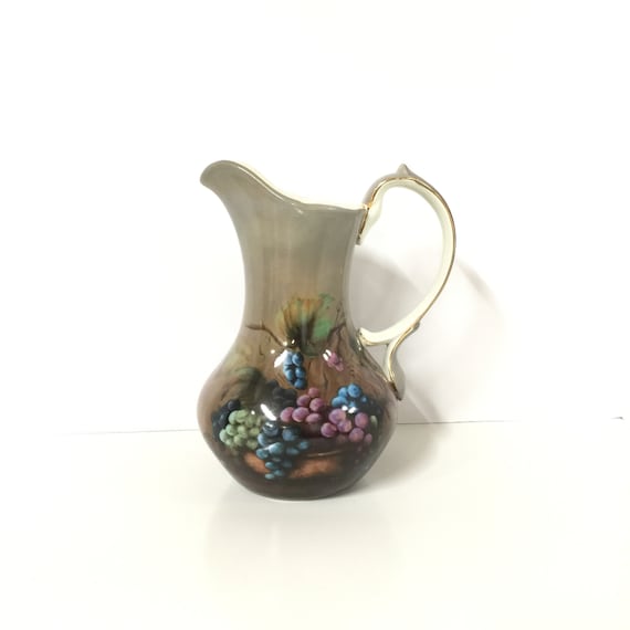 Vintage Pitcher Ceramic Jug Porcelain Pitcher Pottery | Etsy