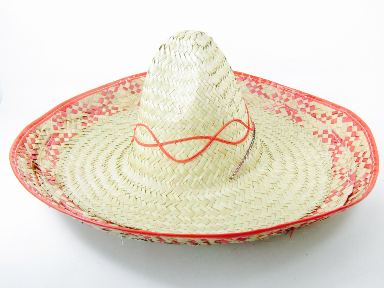 Vintage Hat Straw Hat Sombrero Mexico Mexican Hat Sun - Etsy