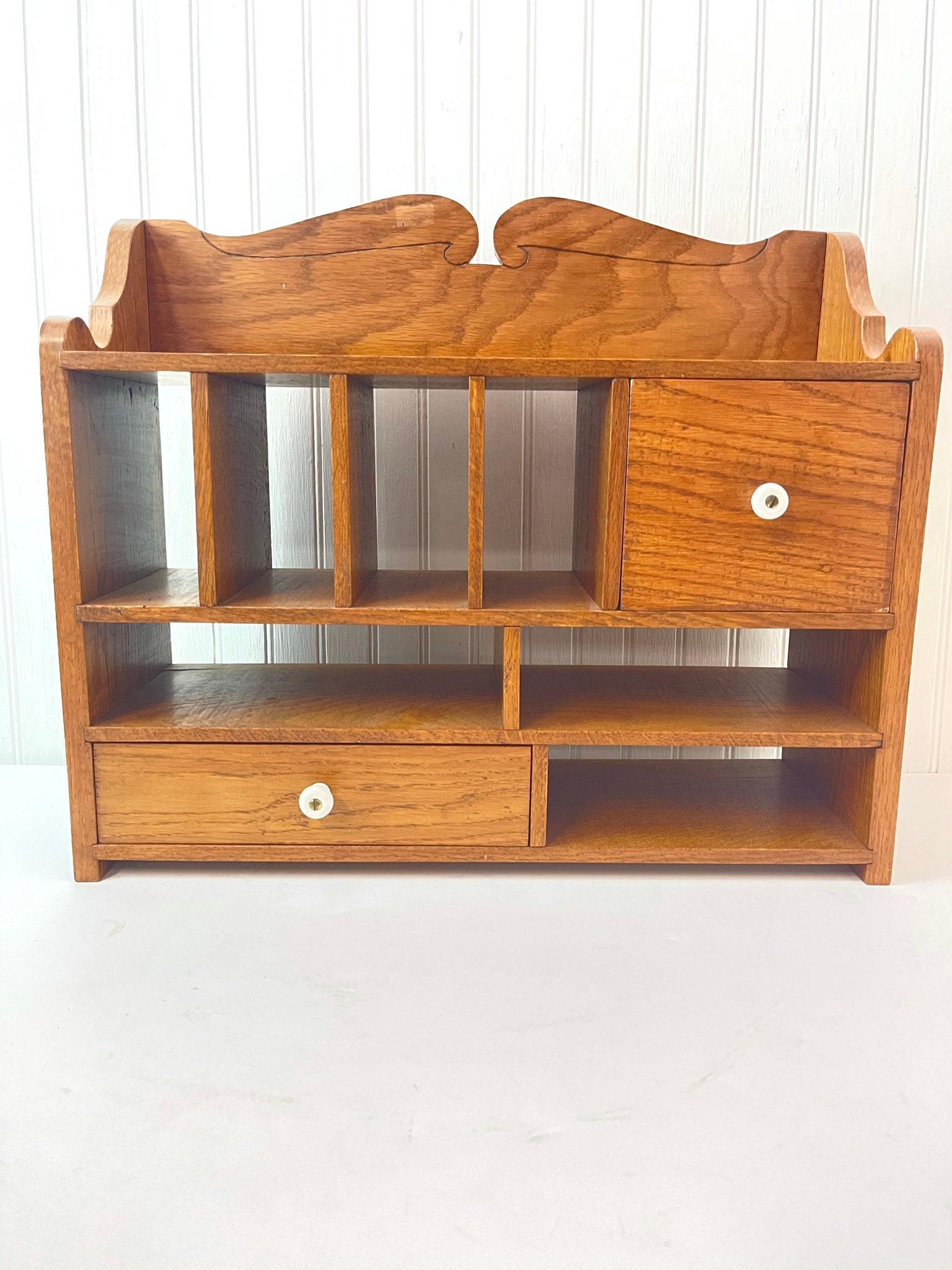 Vintage Office Organizer Mail Holder Letter Holder | Etsy