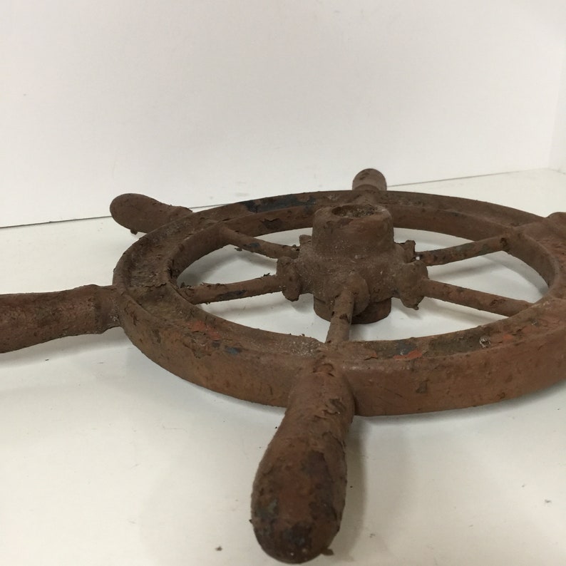 Antique Iron Ships Wheel Authentic Ships Wheel Metal Wheel | Etsy