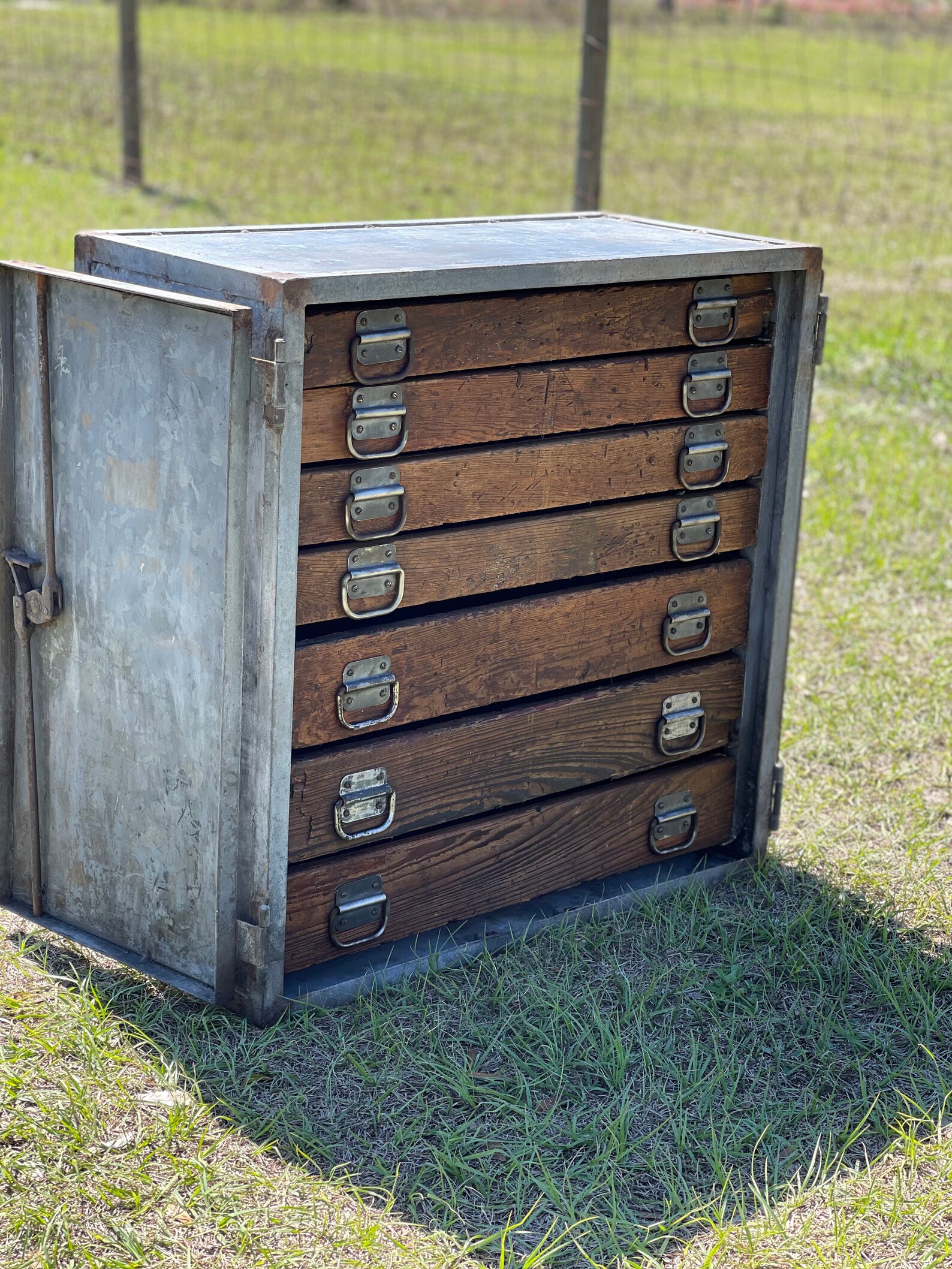Mechanics Cabinet Machinists Cabinet Garage Decor Man Cave | Etsy