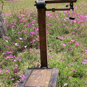 Industrial Scale, Antique Scale, Feed Store Scale, Platform Scale ...