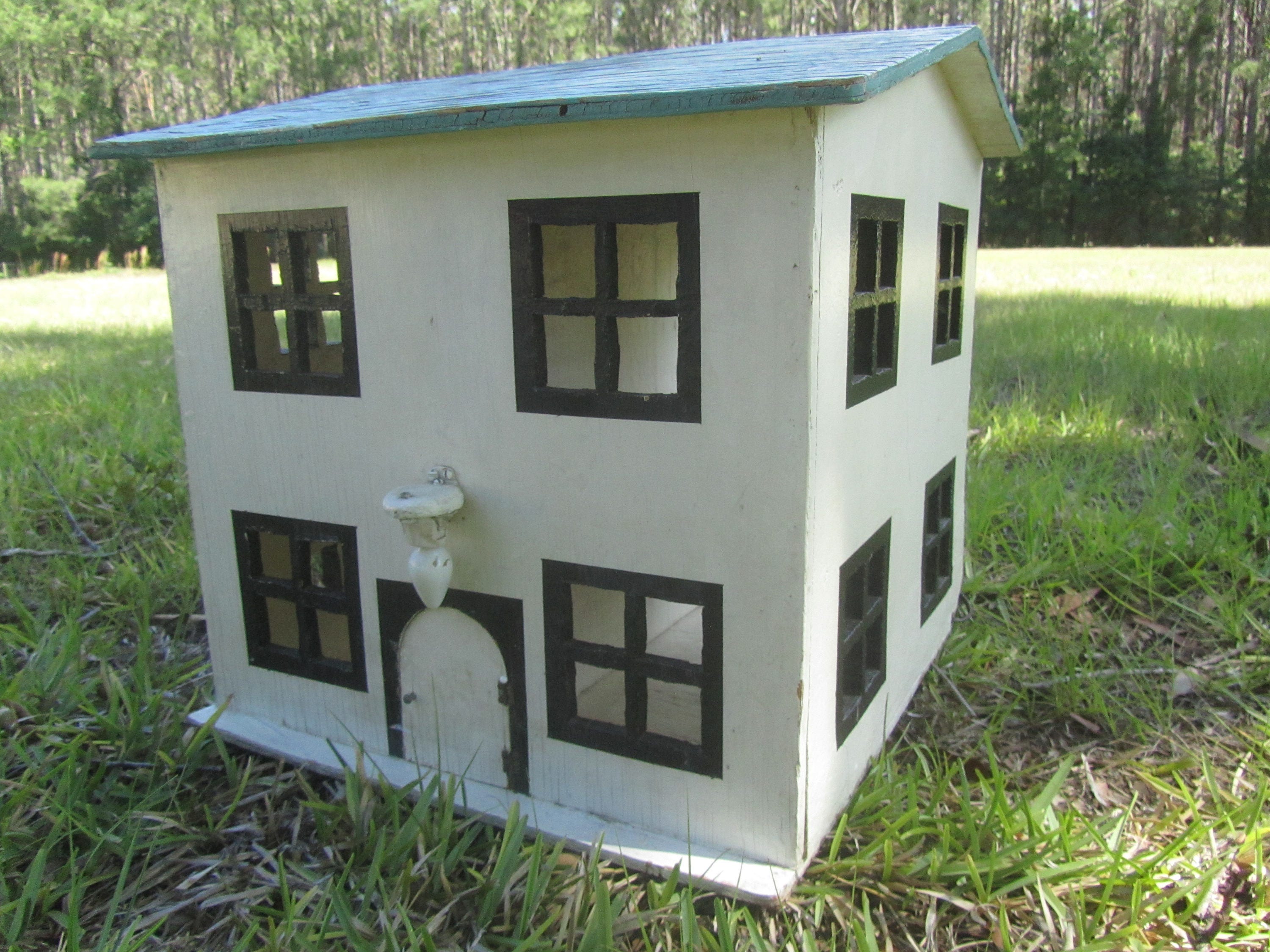 Doll House Collectible Gift Little Girl Toy Folk Art | Etsy