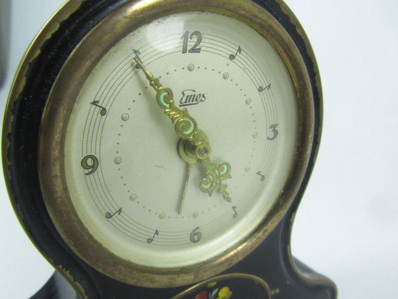 Emes German Clock Mid Century Windup Clock Vintage Clock - Etsy
