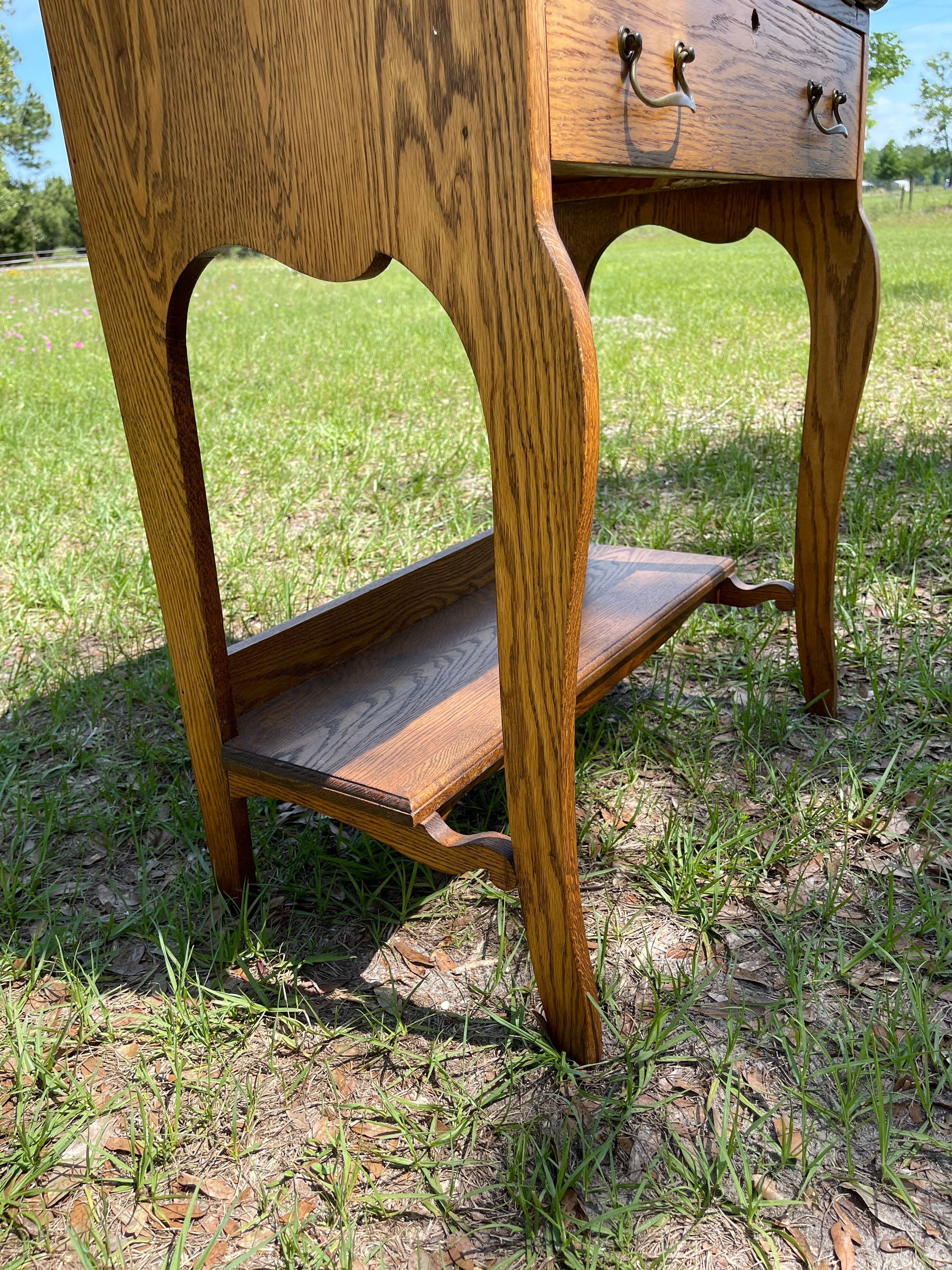 Antique Secretary Desk, Mission Craftsman Style Furniture, Slant Top ...