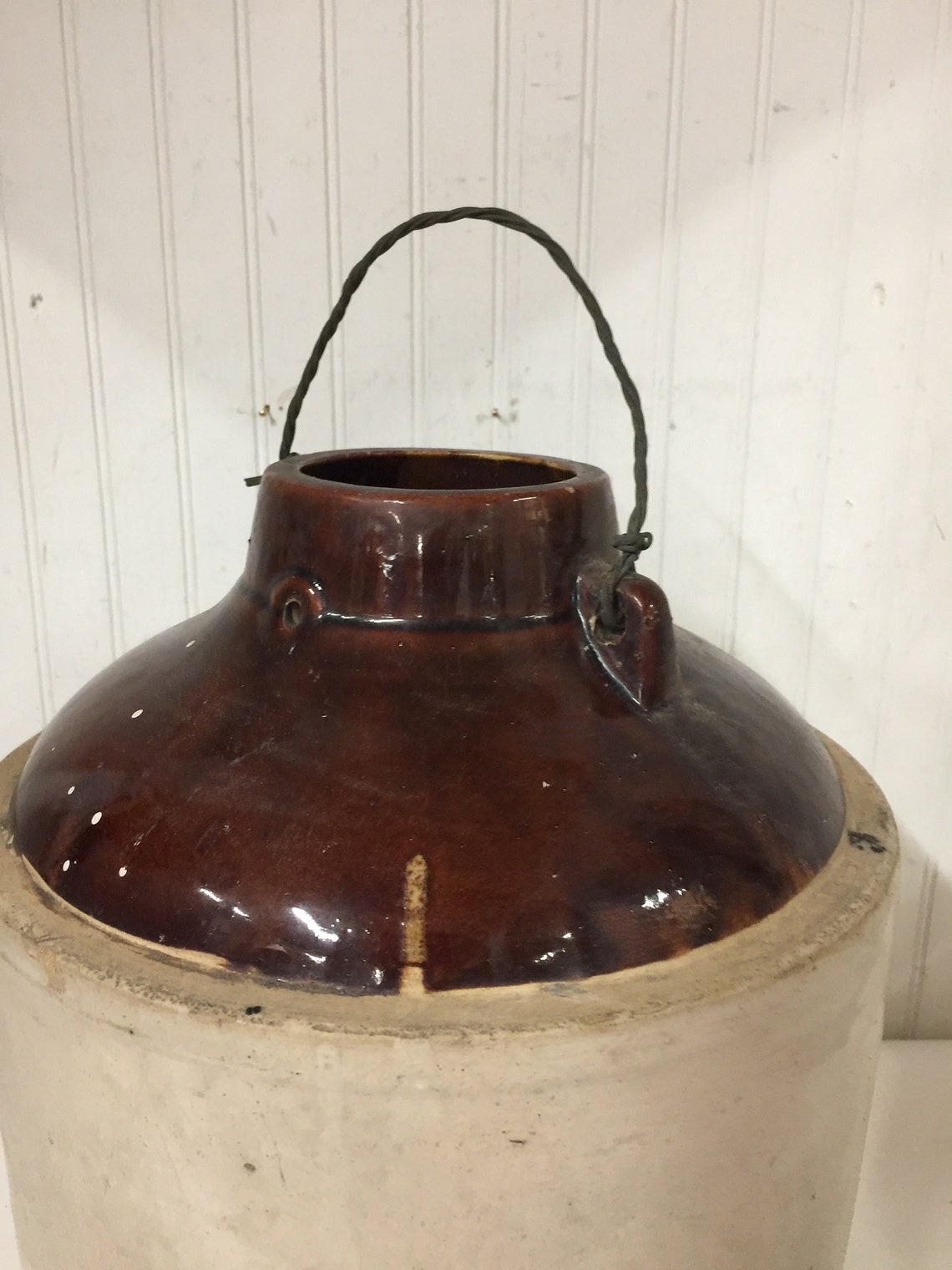 Vintage Crock Canning Crock Western Stoneware Crock - Etsy