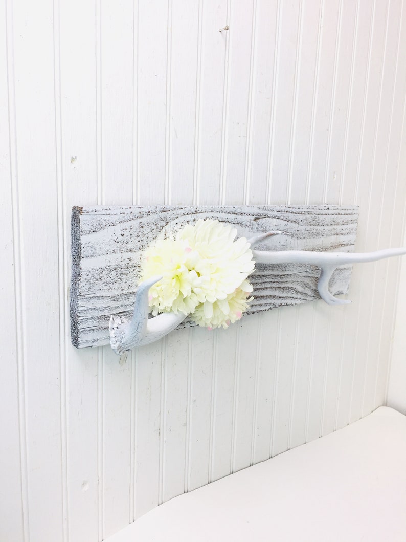 Vintage Antler Hat Rack Deer Antler Horn Hooks Wall Decor - Etsy