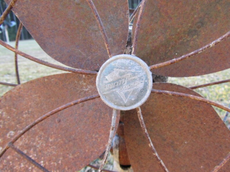 Vintage Metal Fan Rusty Fan Photo Prop Antique Fan | Etsy