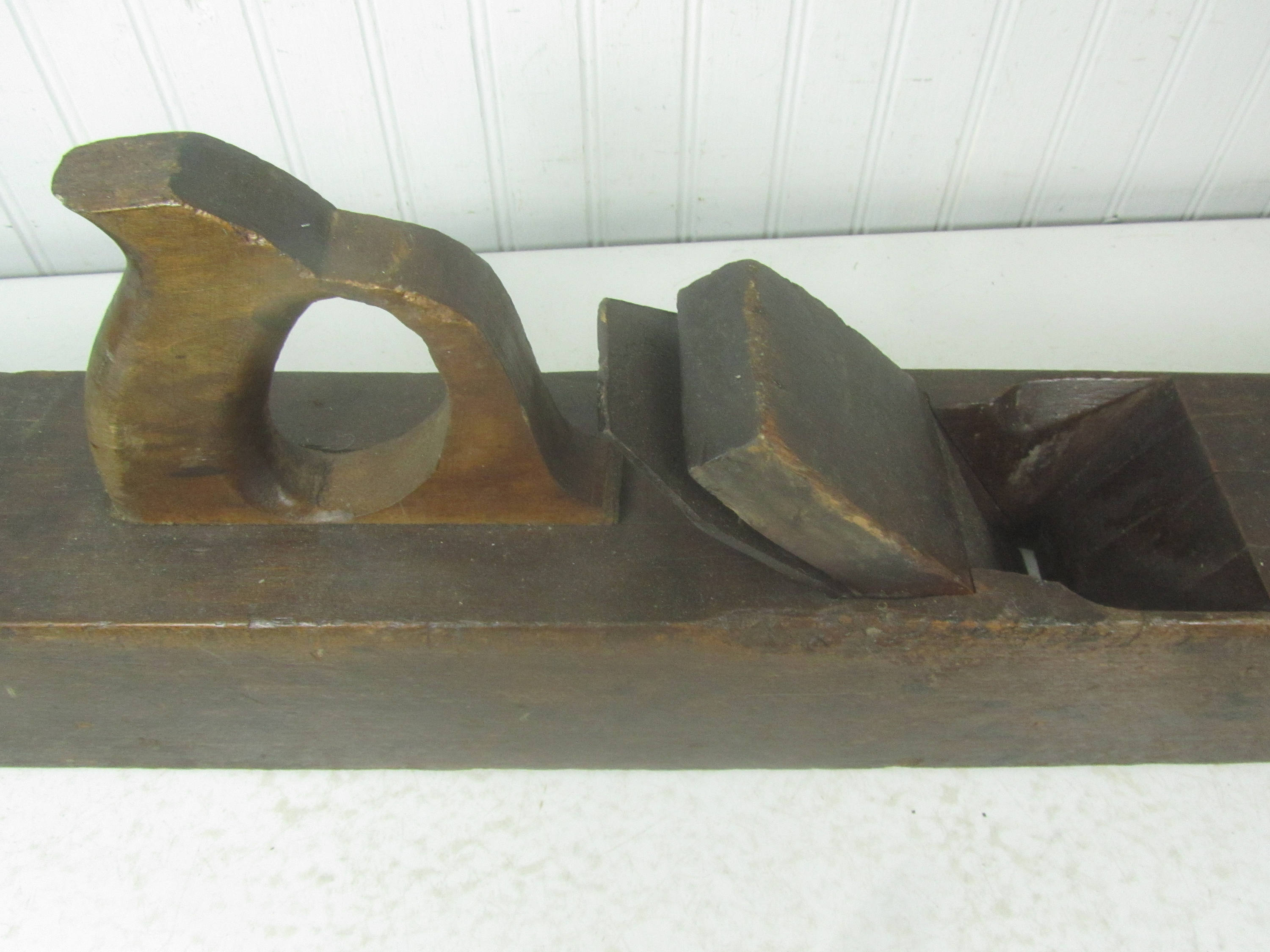 Antique Large Wood Plane Carpenters Tool primitive antique | Etsy