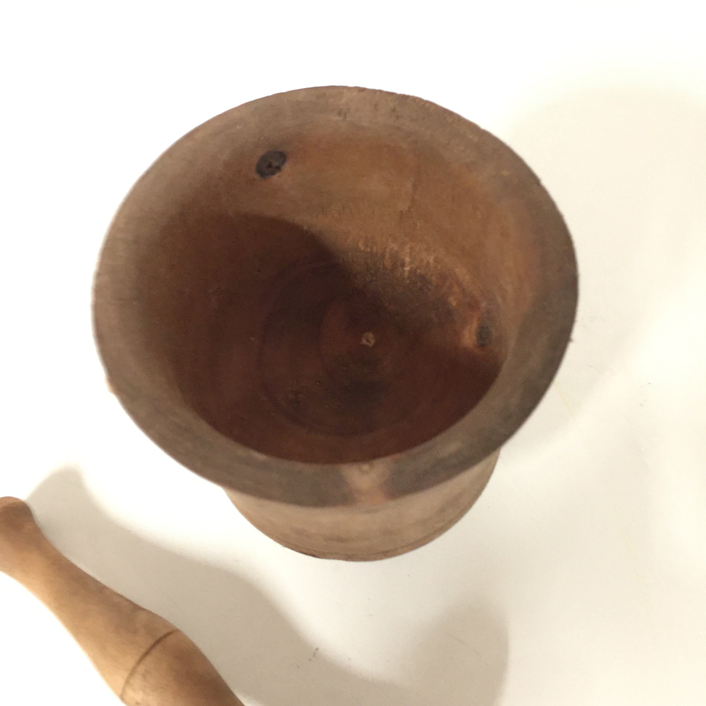 Vintage Mortar and Pestle Medicine Pharmacy Druggists Wood | Etsy