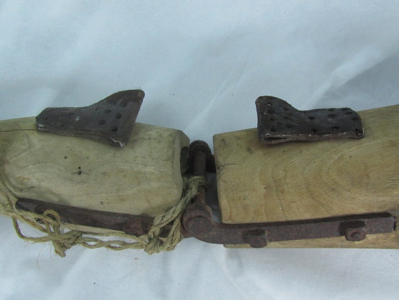 Prosthetic Leg, Civil War Era Artifact, Handmade Wooden Leg, Medical ...