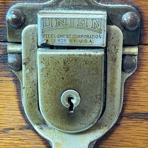 Vintage Union Machinist Chest, Wood Tool Box, Wood Drawer Box, Storage ...