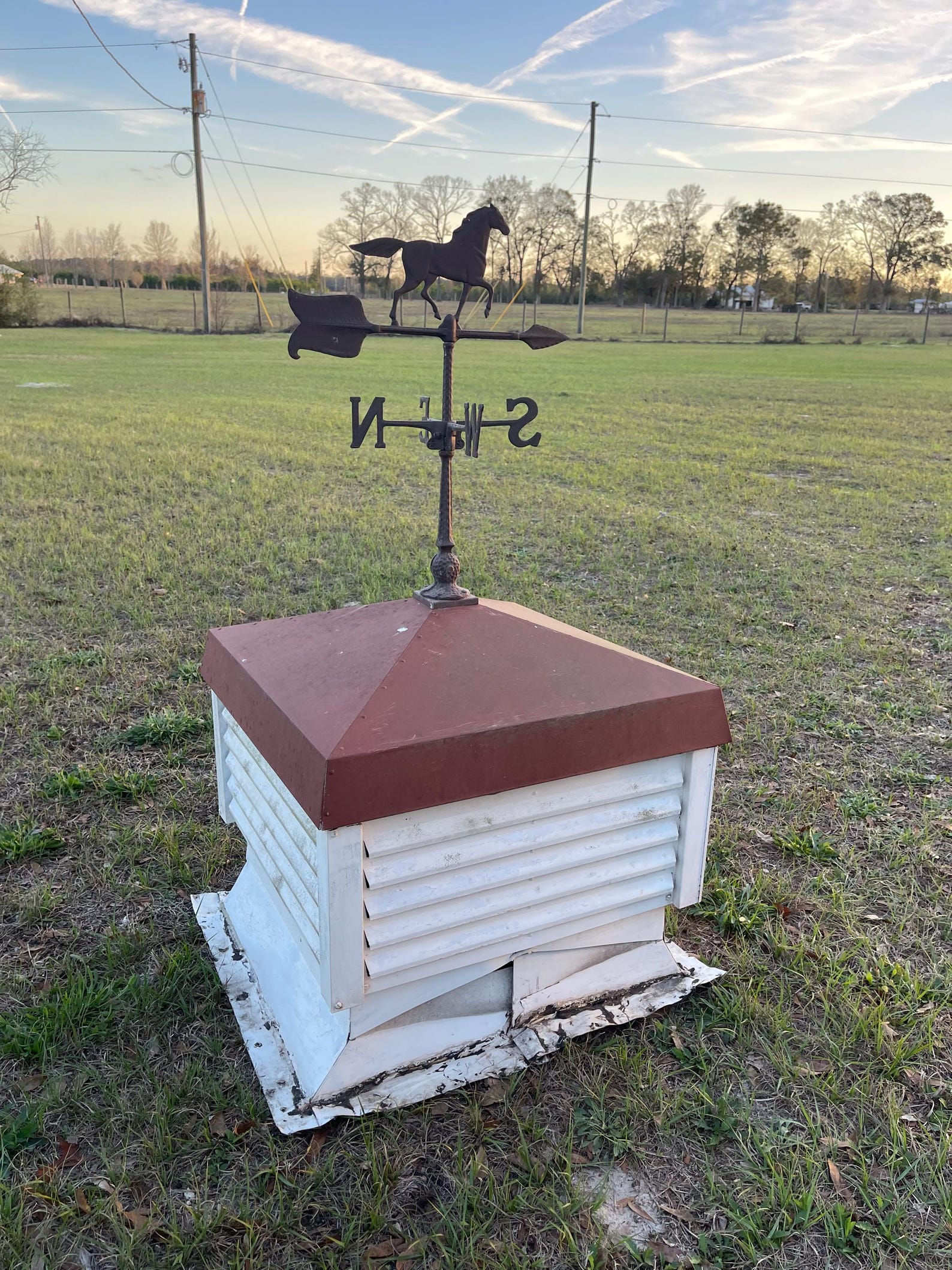Cupola, Horse Weathervane, Horse Farm, Farmhouse Decor, Rustic Decor ...