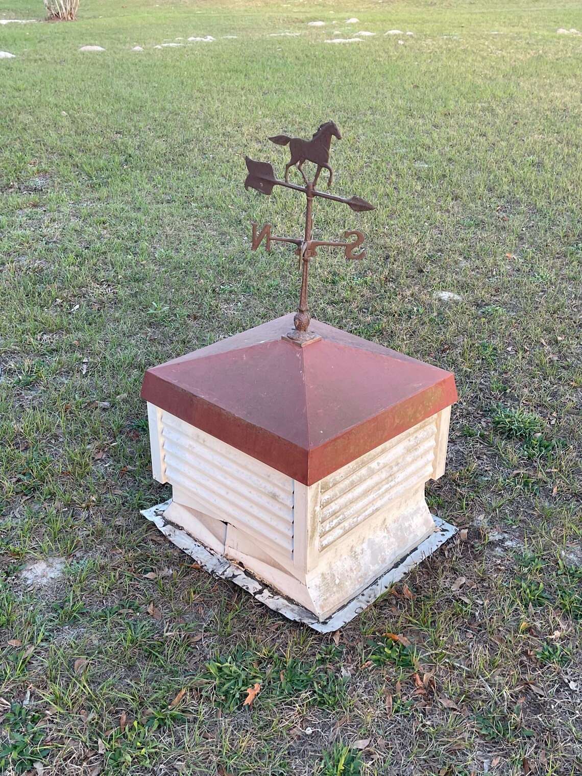 Cupola, Horse Weathervane, Horse Farm, Farmhouse Decor, Rustic Decor ...