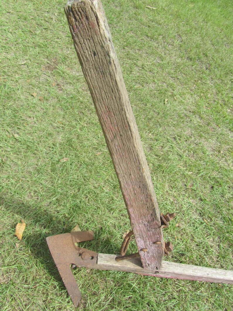 Antique Plow, Farm Implement, Farm Tool, Antique Tool, Wall Decor ...