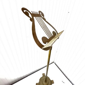 Brass Music Stand, Lyre Sheet Music Stand, Adjustable Stand,music Note ...
