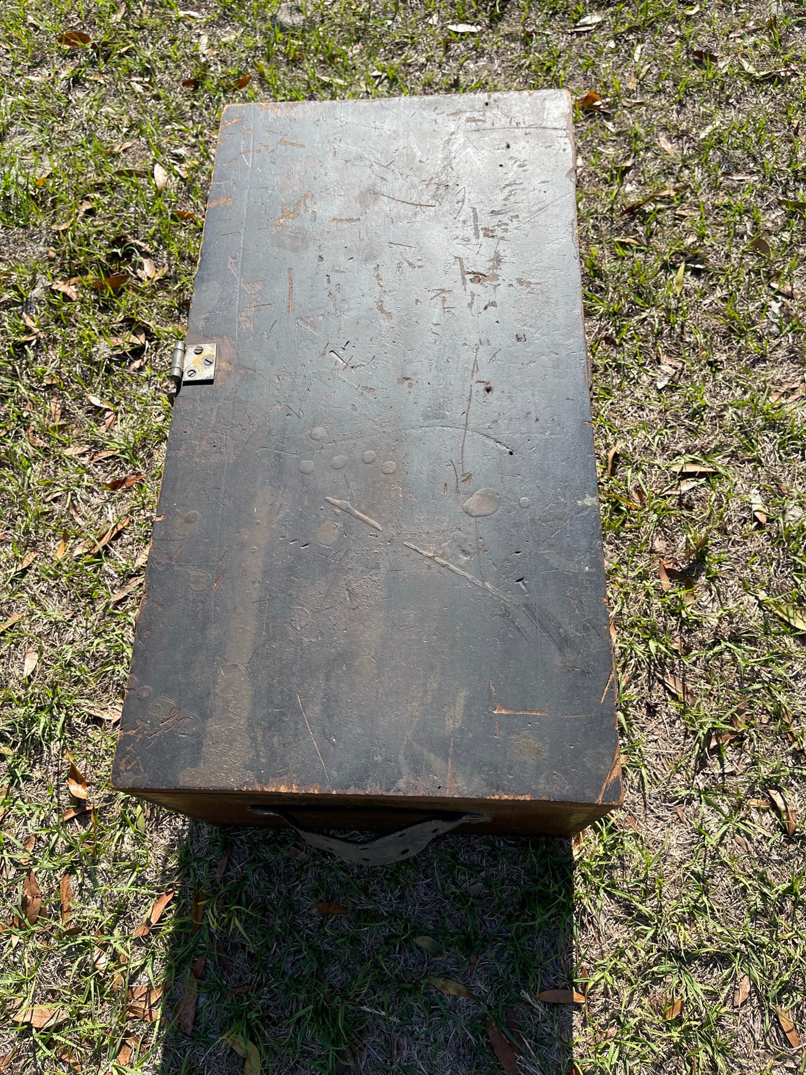 Antique Wood Box, Berry Brothers Varnish Crate, Industrial Box, Rustic ...