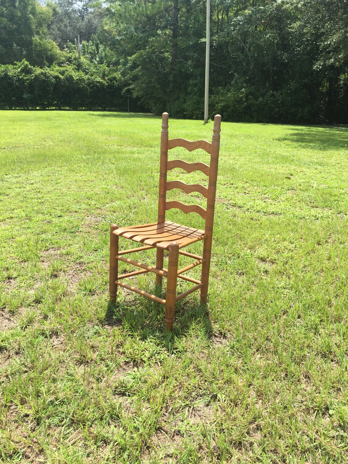 Primitive Furniture Ladder Back Chair French Country Decor - Etsy