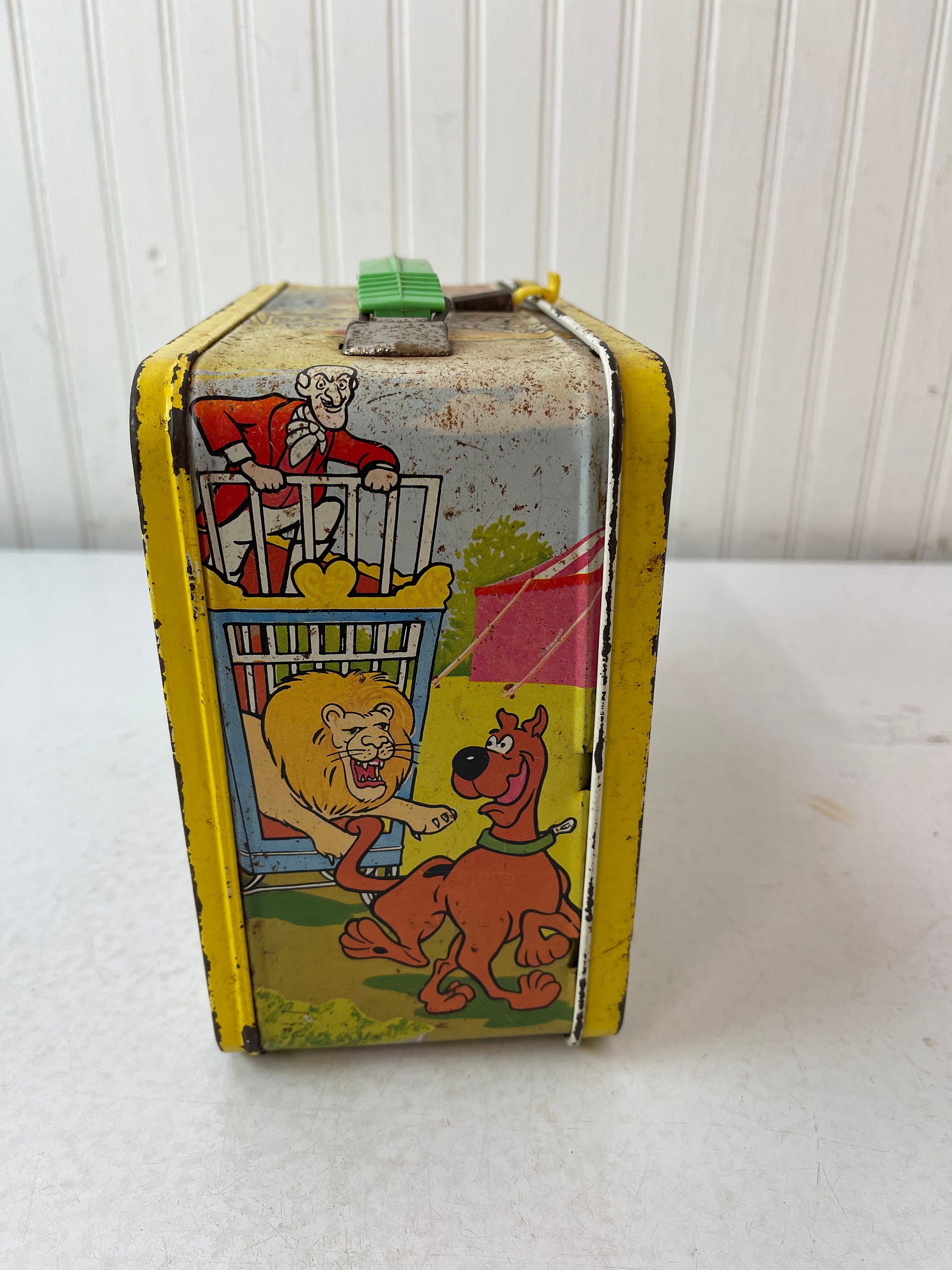 Vintage Lunch Box,scooby Doo Lunch Box ,retro Decor, Metal Box, Groovy ...