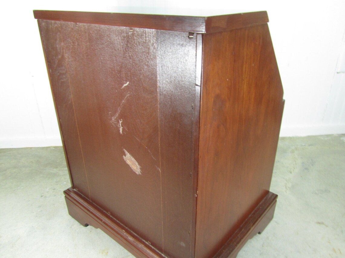 Vintage Child Desk, Salesman's Sample Desk, Miniature Chest, Campaign ...