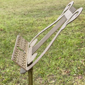 Brass Music Stand, Lyre Sheet Music Stand, Adjustable Stand,music Note ...