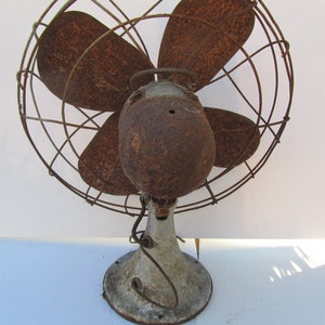 Vintage Metal Fan, Rusty Fan, Photo Prop, Antique Fan, - Etsy