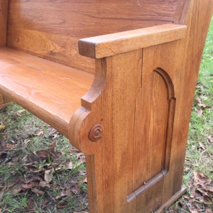 Vintage Wood Bench, Entryway Furniture, Porch, Solid Wood Chair, Bench ...