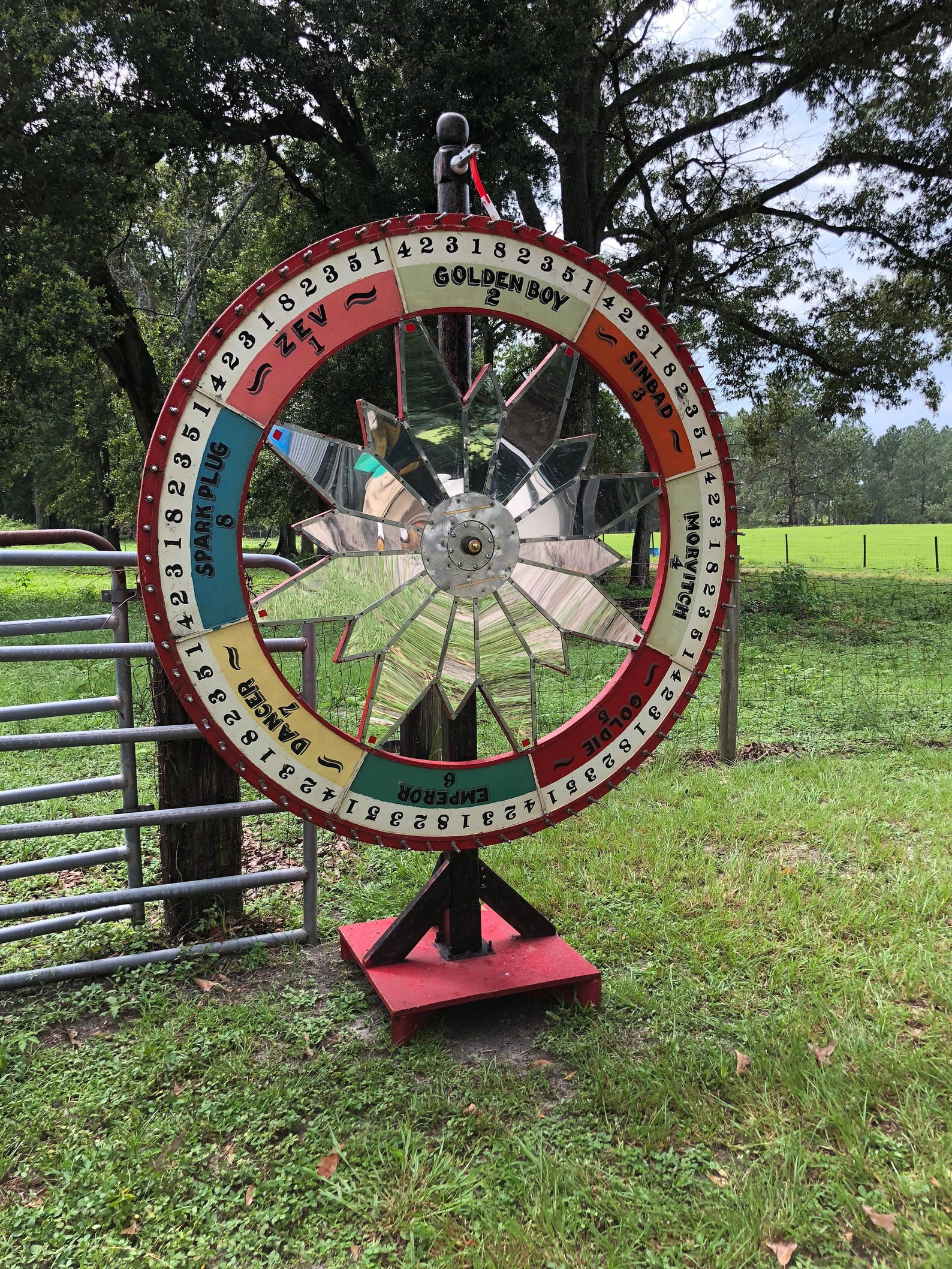 CARNIVAL Wheel Antique Gambling Wheel 1800s Movie Prop - Etsy