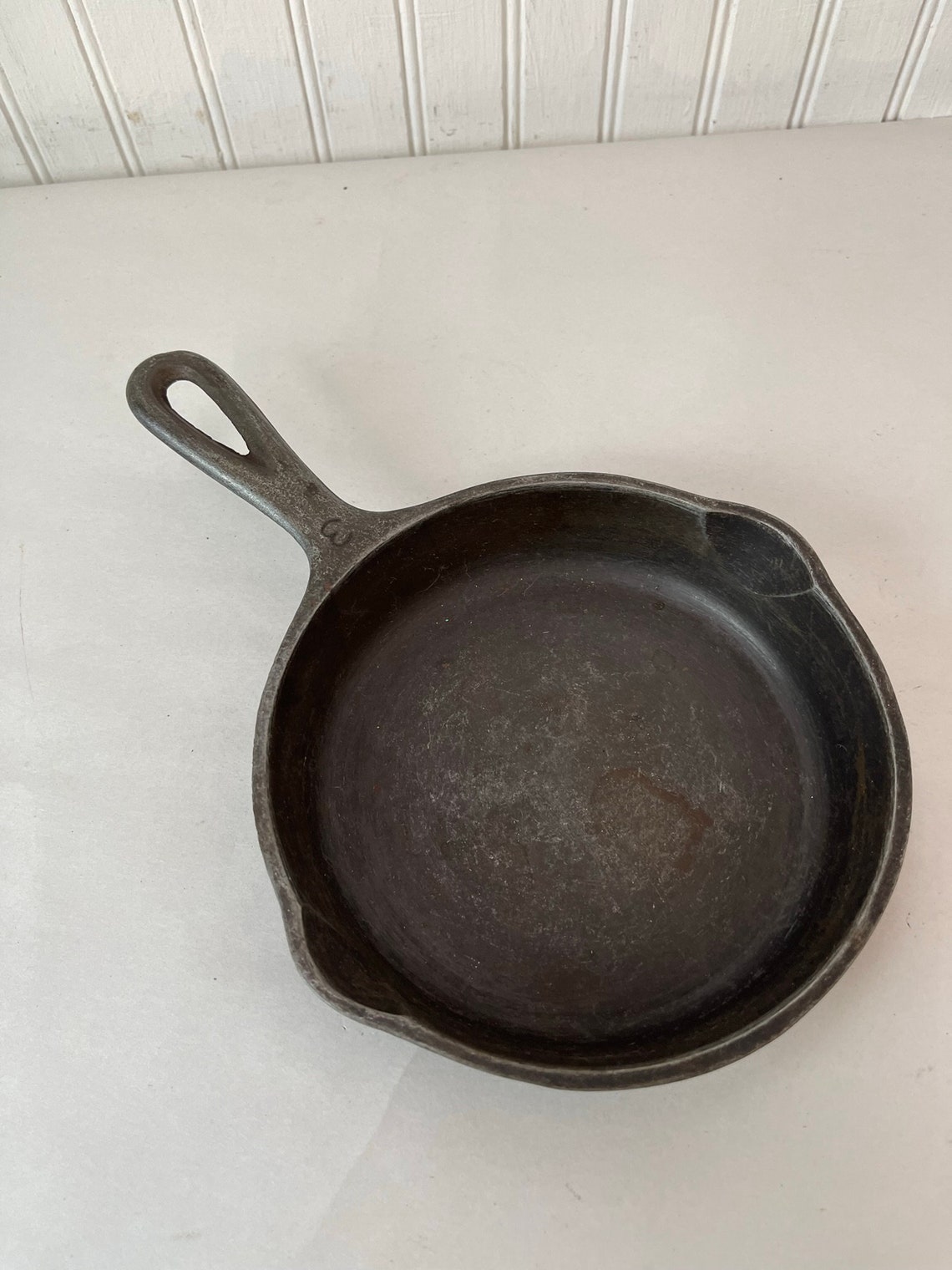 Wagner Ware Sidney 0, 1053J, Cast Iron Pan, Antique Iron Cookware, Iron ...