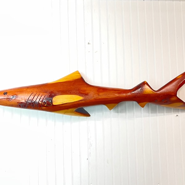 Carved Shark - Etsy