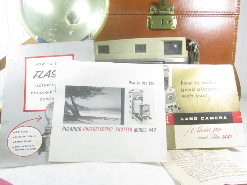 Vintage Polaroid Camera Polaroid Land Camera Model 800 - Etsy