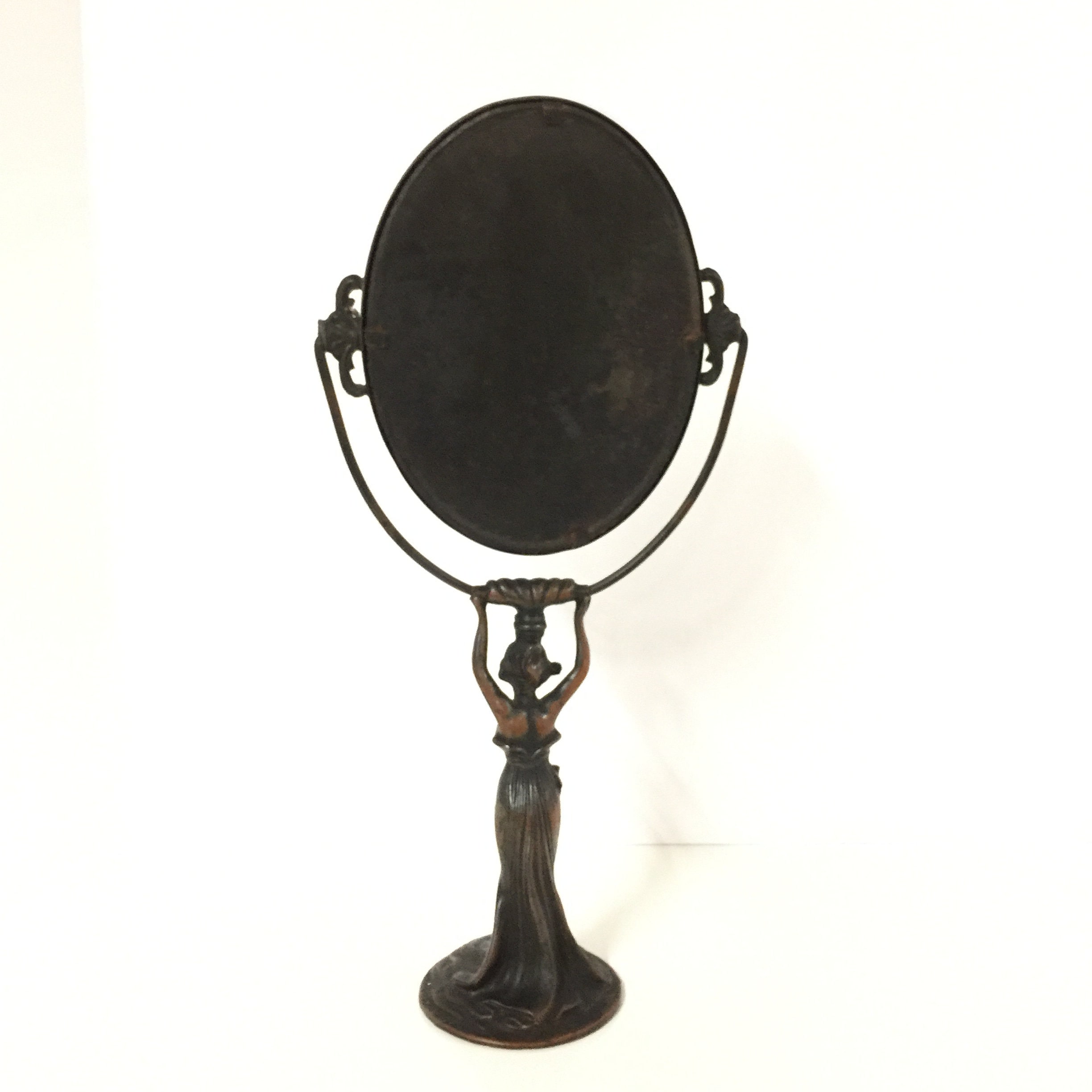 Espejo de vanidad Art Nouveau espejo de vanidad ornamentado | Etsy