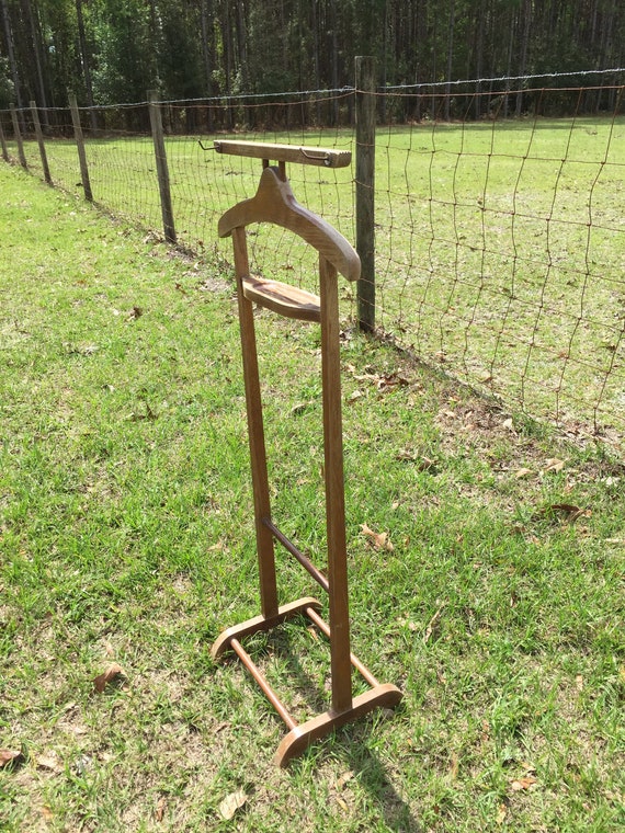 Vintage Valet Stand Butler Stand Change Holder Clothes - Etsy