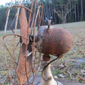 Vintage Metal Fan, Rusty Fan, Photo Prop, Antique Fan, - Etsy