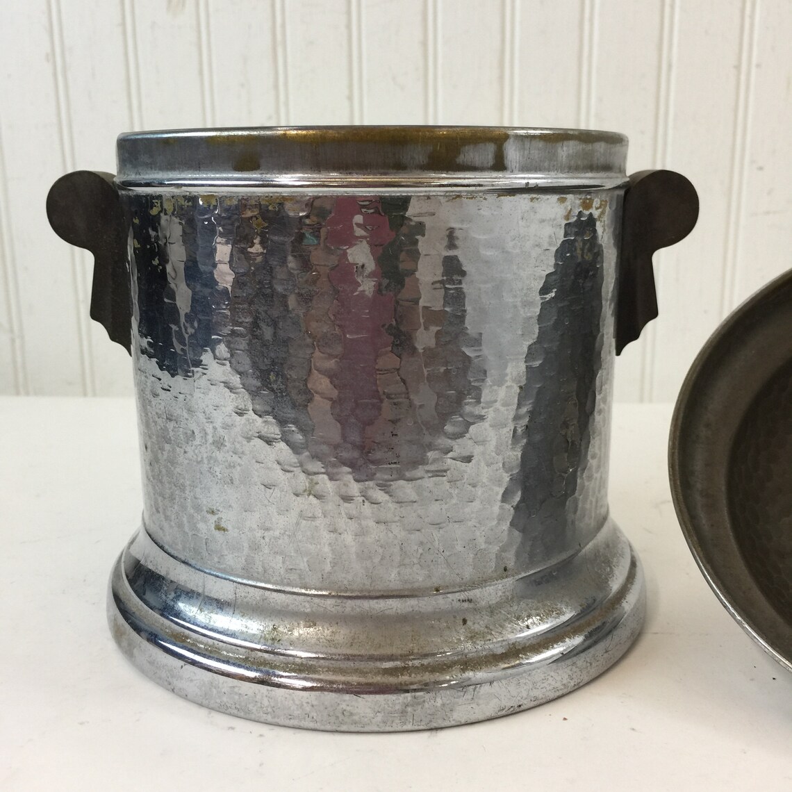 VINTAGE Humidor Mid Century Tobacco Jar Metal Humidor - Etsy