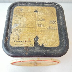 Vintage Hanson Scale, Utility Scale, Farmhouse Decor, Kitchen Scale ...