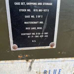 Military Multi Drawer Trunk, Military Field Box, Military Trunk ...