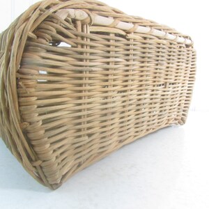 Antique Creel Basket, Vintage Fishing Basket, 1930s Decor, Fishing ...