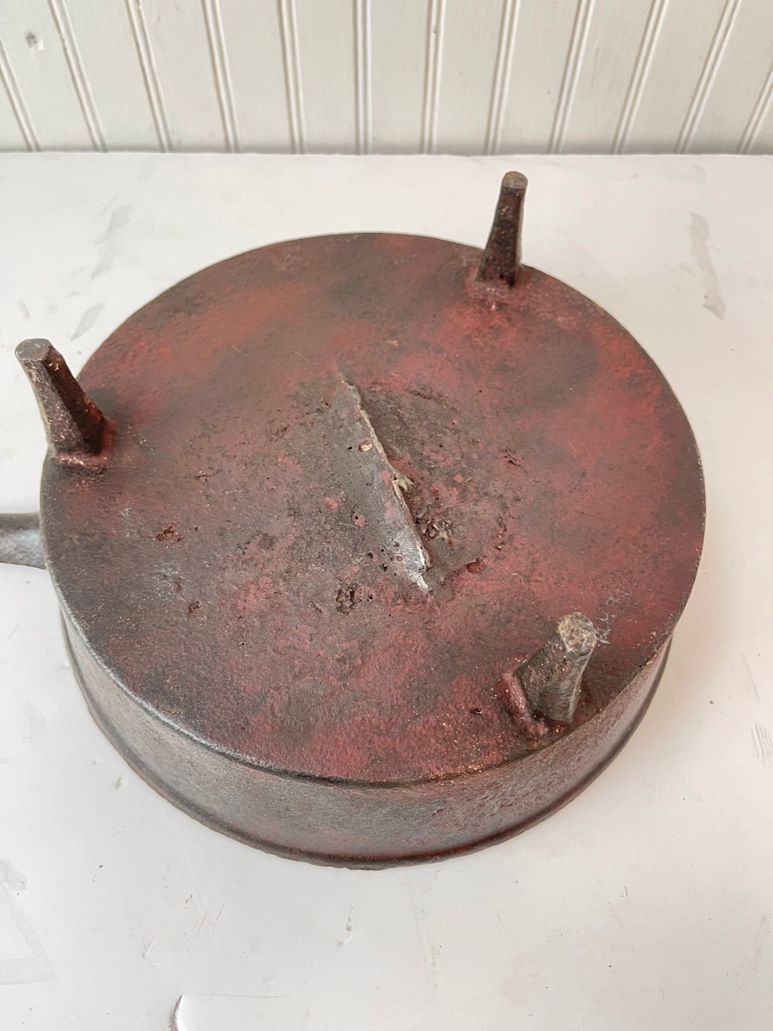 Footed Skillet, Gate Mark, Footed 1800s Skillet, Antique Iron Pan ...