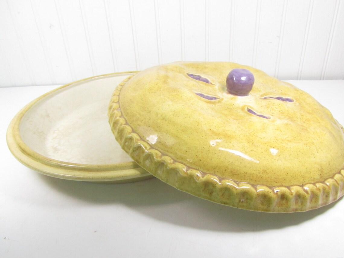 Vintage Blueberry Pie Plate Dessert Plate Pie Plate Plate | Etsy