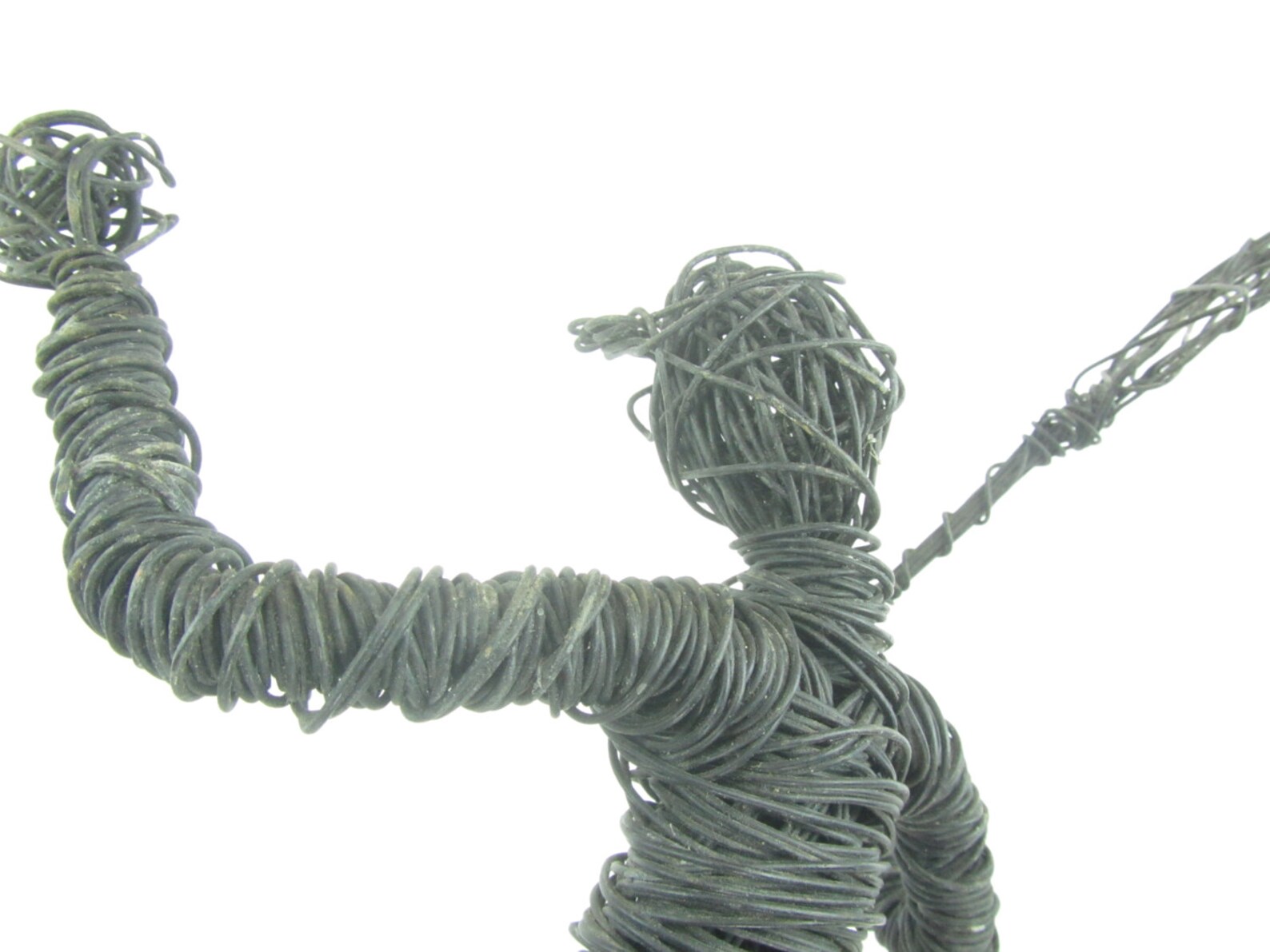 Wire Sculpture Tennis Player Sculpture Metal Figurine | Etsy