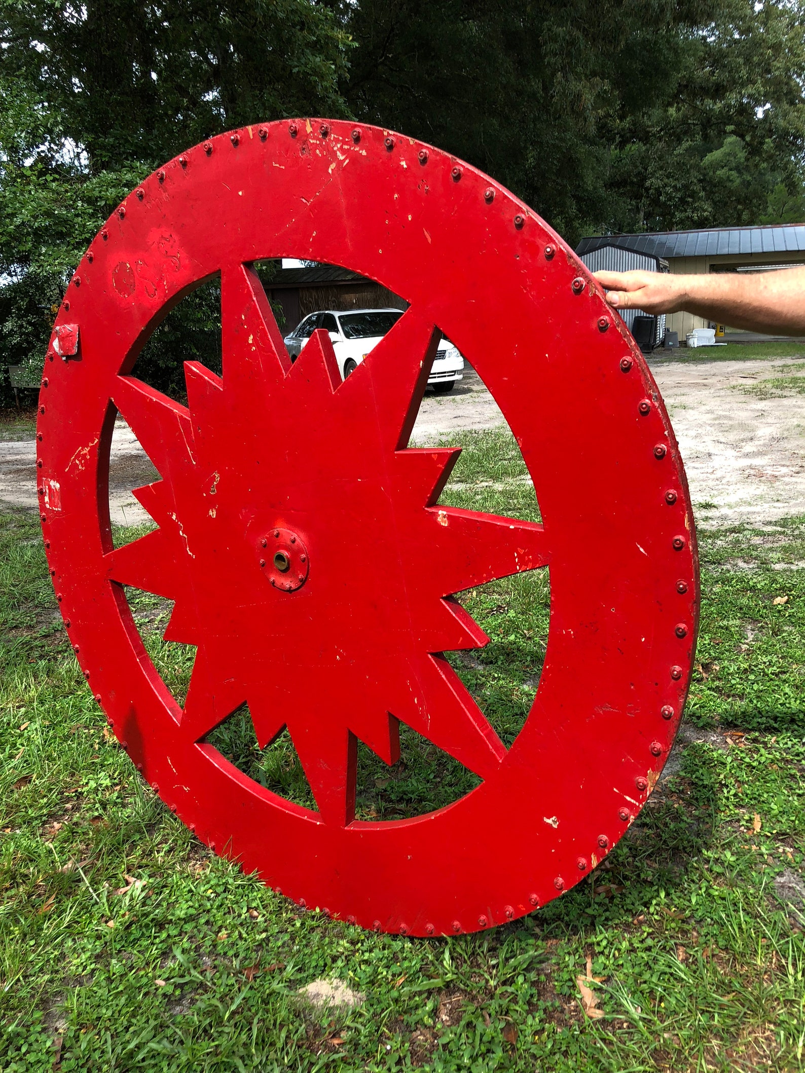 CARNIVAL Wheel, Antique Gambling Wheel, 1800s Movie Prop, Wheel of ...